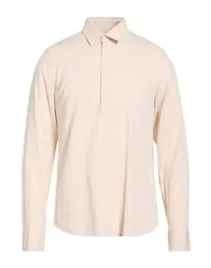 MANUEL RITZ Shirt Size Cotton, Linen - Beige