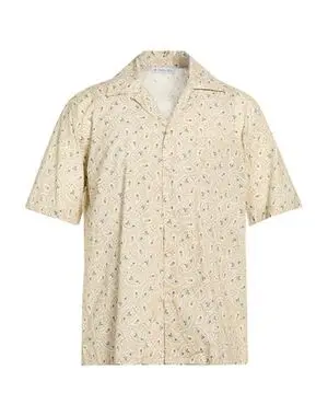MANUEL RITZ Shirt Size Cotton - Beige