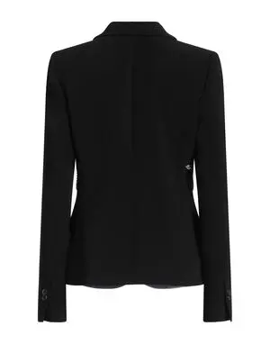 Dsquared2 Single-breasted Blazer With Appliqués