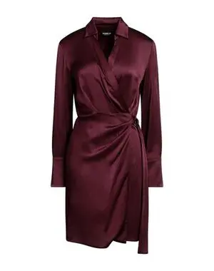DONDUP Mini Wrap Dress - Red