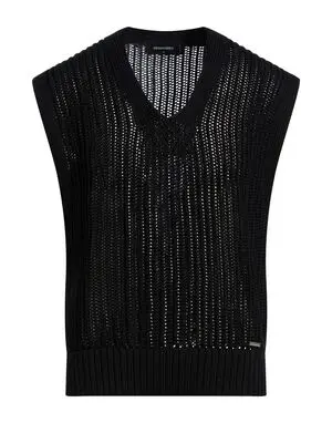 Dsquared2 Cotton Knit Sleeveless Sweater