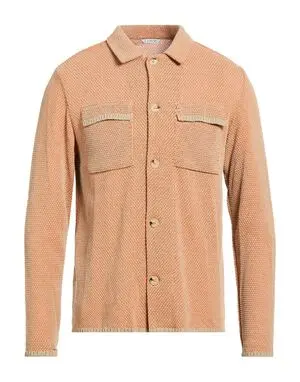 MANUEL RITZ Cardigan With Crochet-knit - Orange