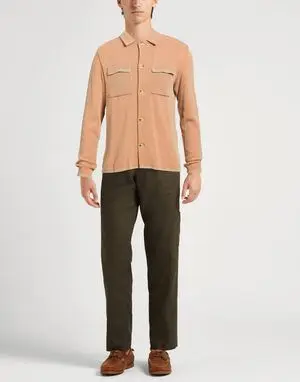 MANUEL RITZ Cardigan With Crochet-knit - Orange