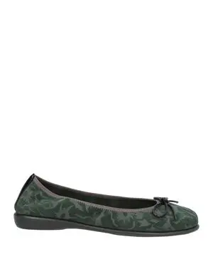 The Flexx Ballet Flats In Suede - Green