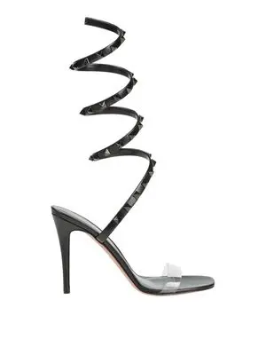 Valentino Garavani Sandals With Studs - Black