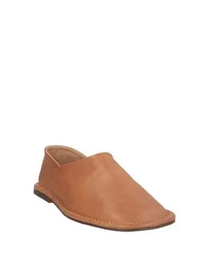 Sandro Leather Loafers - Brown
