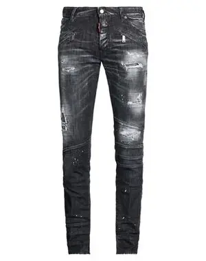 Dsquared2 Cotton Elastane Jeans - Black