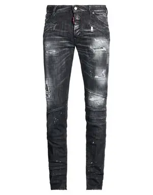 Dsquared2 Cotton Elastane Jeans - Black