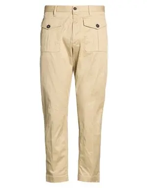 Dsquared2 Casual Cotton Blend Trousers - Beige