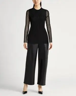 Sportmax Tulle Pleated Top - Black