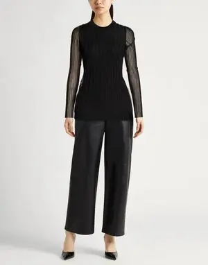 Sportmax Tulle Pleated Top - Black