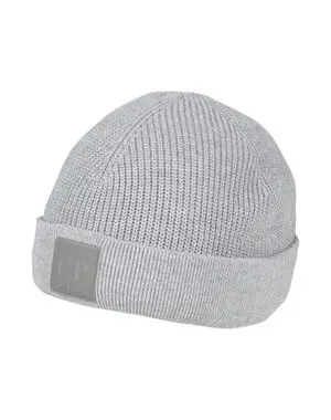 C.P. COMPANY Cotton Beanie - Grey