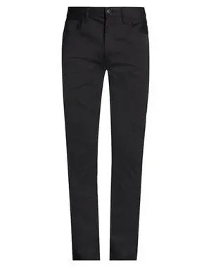 Armani Exchange Tapered Slim-fit Twill Trousers - Black
