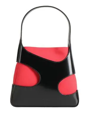 FERRAGAMO Leather And Textile Hobo Bag