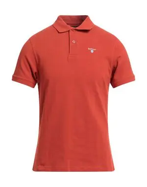 Barbour Polo Shirt Size Cotton, Elastane - Orange