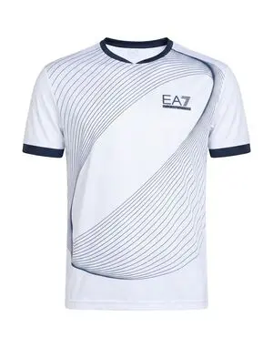 EA7 Printed Jersey T-shirt - White