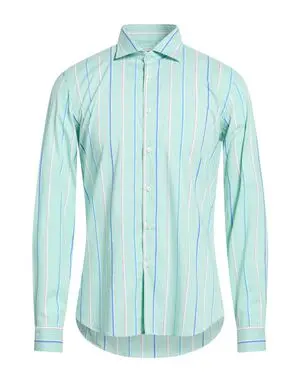 MANUEL RITZ Shirt Size Cotton, Polyamide, Elastane - Green