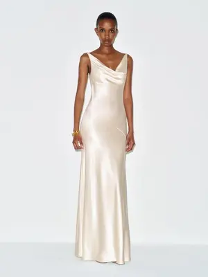 REFORMATION Ceres Silk Dress