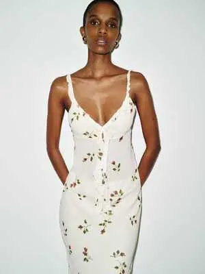 REFORMATION Cori Top - Ivory