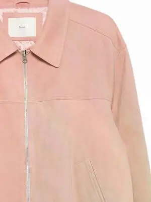 DUNST Zipped Bomber Jacket - Pink