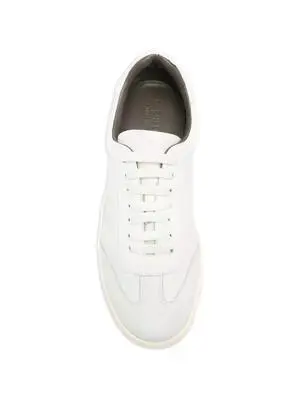 Corneliani Leather Sneakers