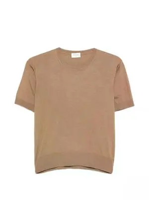 Saint Laurent Cuffed T-shirts For Women