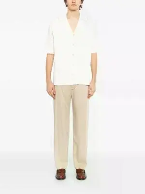 LARDINI Cotton Shirt - Neutrals
