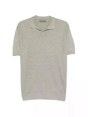 Corneliani Knitted Polo Shirt - Neutrals