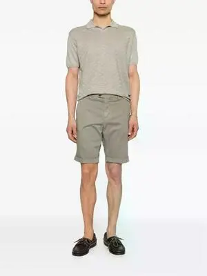 Corneliani Knitted Polo Shirt - Neutrals