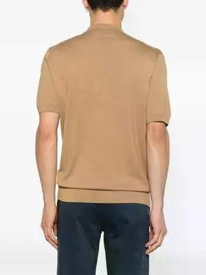 Corneliani Textured Polo Shirt