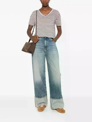 ICON DENIM LOS ANGELES Kiki Wide-leg Jeans - Blue