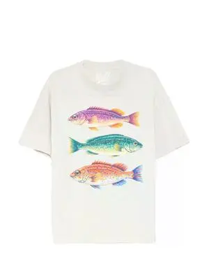 MELT Fish-print T-shirt
