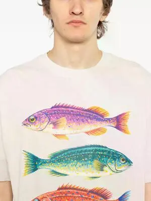 MELT Fish-print T-shirt