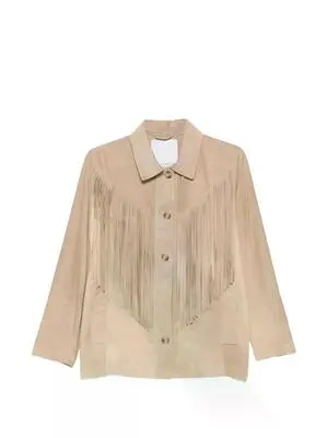 BLUSOTTO Fringed Jacket
