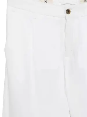 MYTHS Pleated Trousers - White