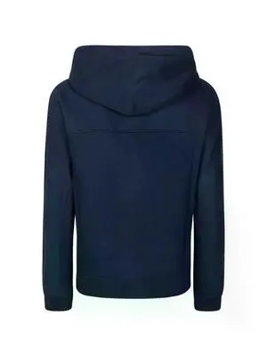 Max Mara Nuvole Zip-up Cotton Hoodie - Blue