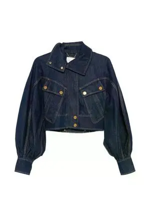 Snap-Fastening Denim Jackets
