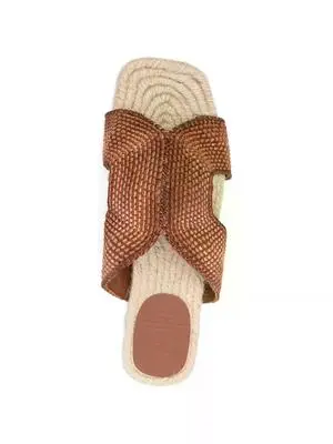CastaÑer Pura Woven Flat Espadrilles