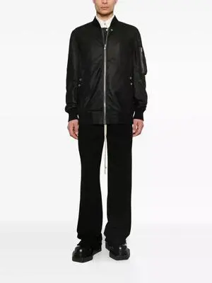 Rick Owens Dietrich Drawstring Trousers - Black