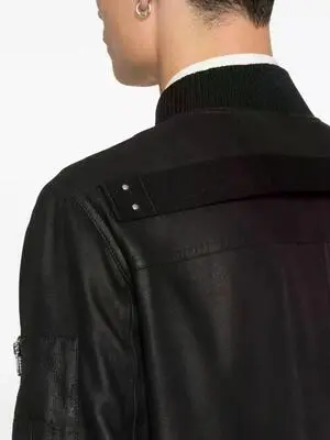 Rick Owens Classic Flight Bomber Jacket - Black