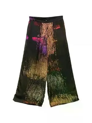 YAVI Printed Palazzo Pants