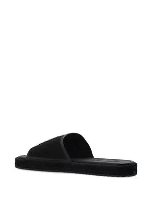 Dolce & Gabbana Logo-appliqué Braided Sandals