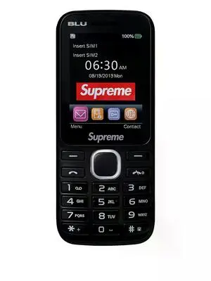 Supreme Logo Phone - Black