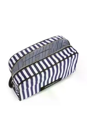 Dolce & Gabbana Striped Poplin Tote - Blue