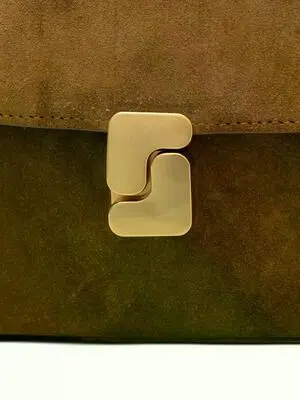 Soeur Mini Bellissima Suede Crossbody Bag - Brown