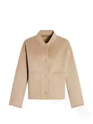 YVES SALOMON Snap-button Bomber Jacket
