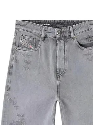 DIESEL® Relaxed Wide Leg Jeans