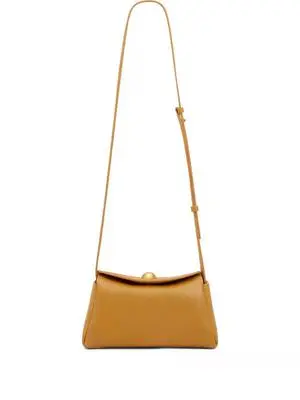 AMI Paris Mini Carrousel Clutch - Brown