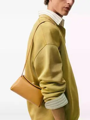 AMI Paris Mini Carrousel Clutch - Brown