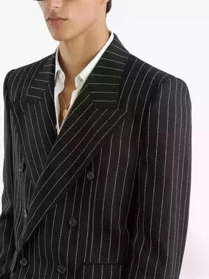 Dolce & Gabbana Striped Double-breasted Blazer